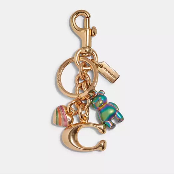 Coach | Accessories | Coach Signature Cluster Mixed Charms Bag Charm ...